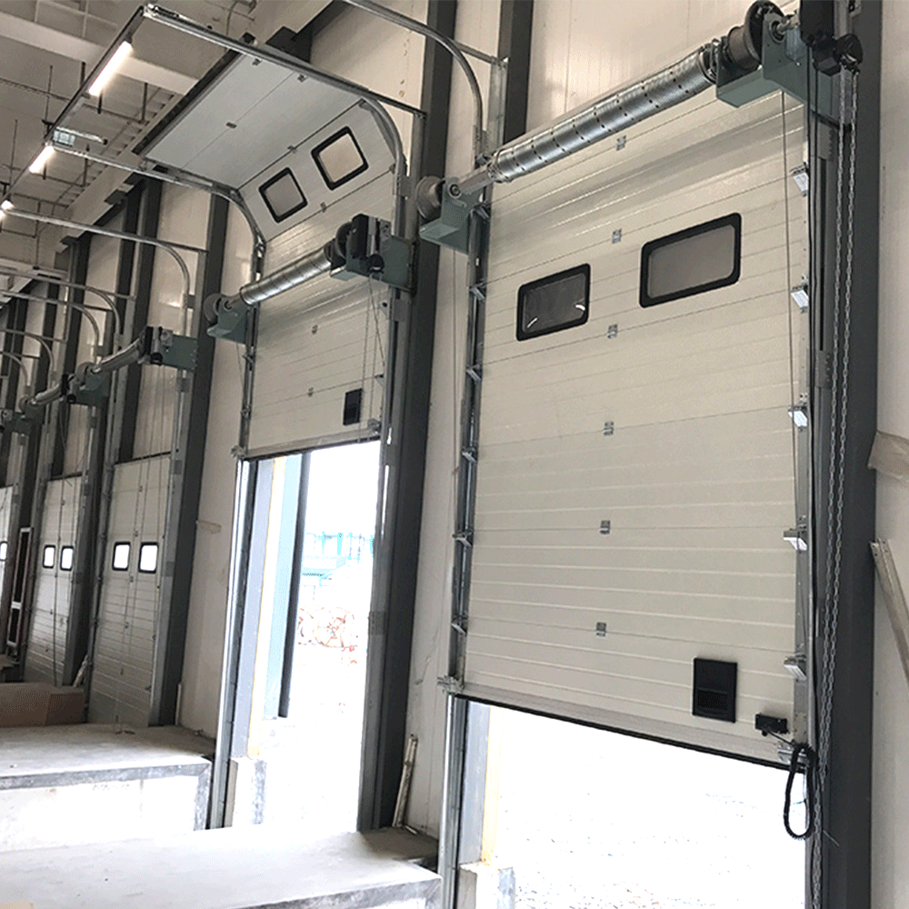 Sectional overhead doors - NUONUO refrigeration