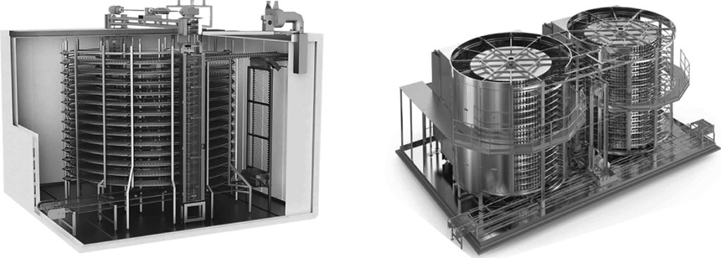 Spiral freezer and tunnel freezer - NUONUO refrigeration
