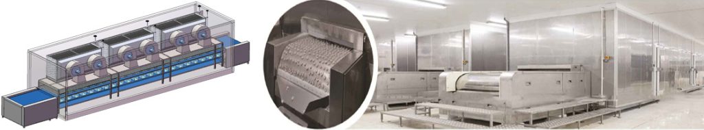 Spiral freezer and tunnel freezer - NUONUO refrigeration